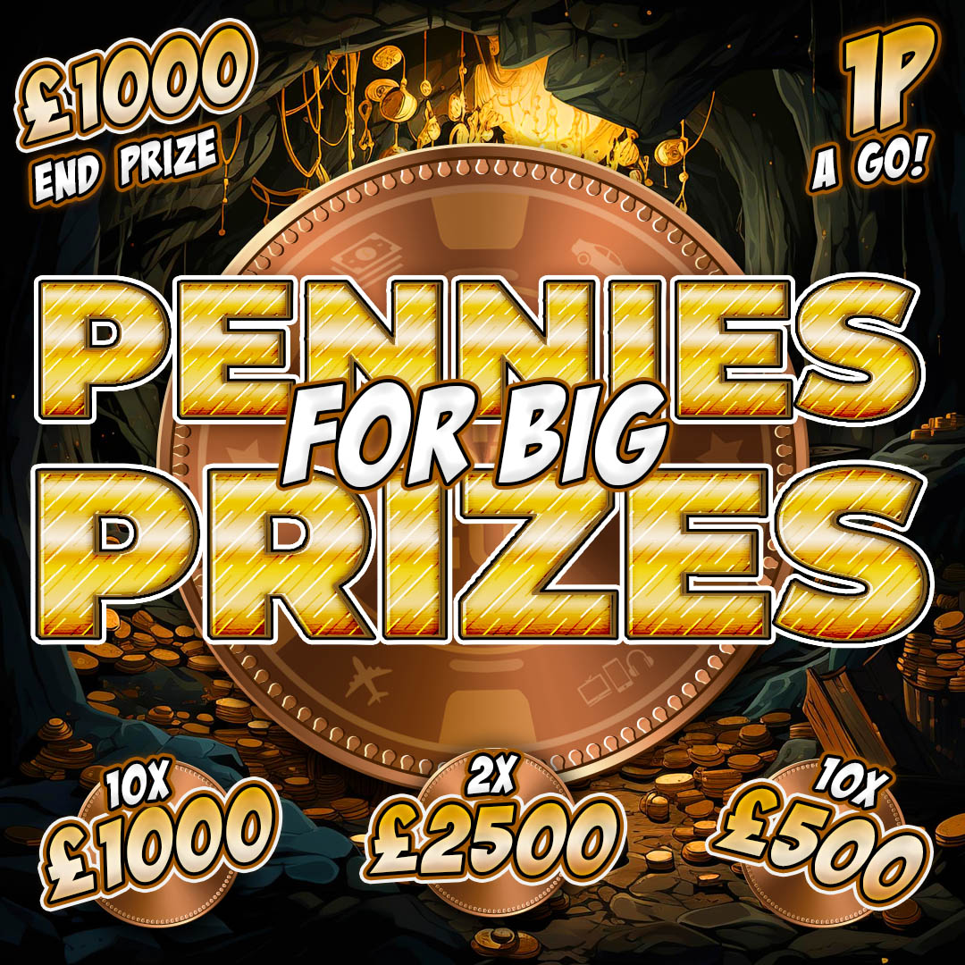 Pennies for Big Prizes Instant - £1000 End Prize #1 | That Prize Guy