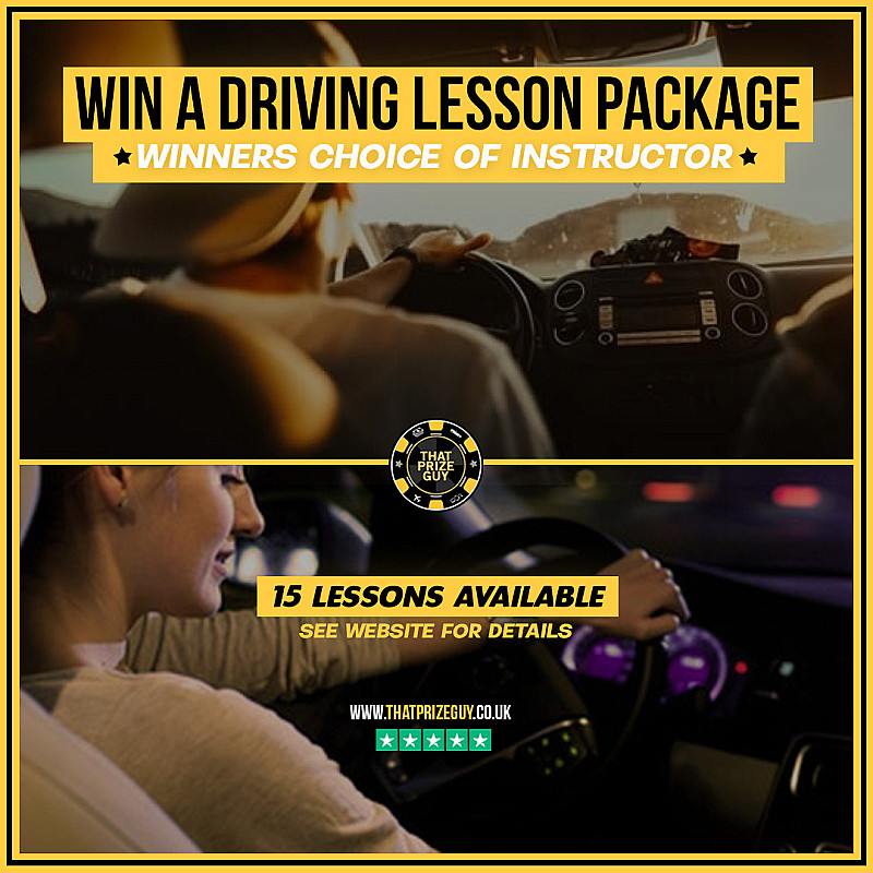 Driving Lesson Package Aug #1 | That Prize Guy
