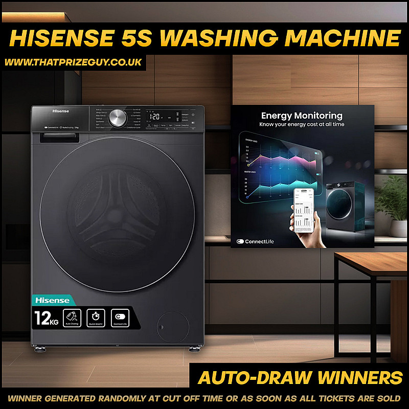 Hisense Washing Machine Sept #1 | That Prize Guy