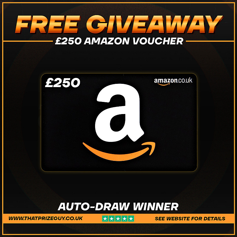£250 Amazon Voucher FREE GIVEAWAY! | That Prize Guy