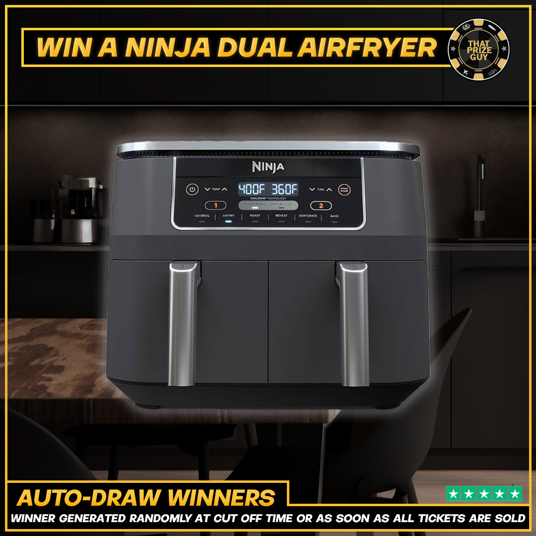 Ninja Dual Air Fryer £100 cash alt) FEB #1 | That Prize Guy