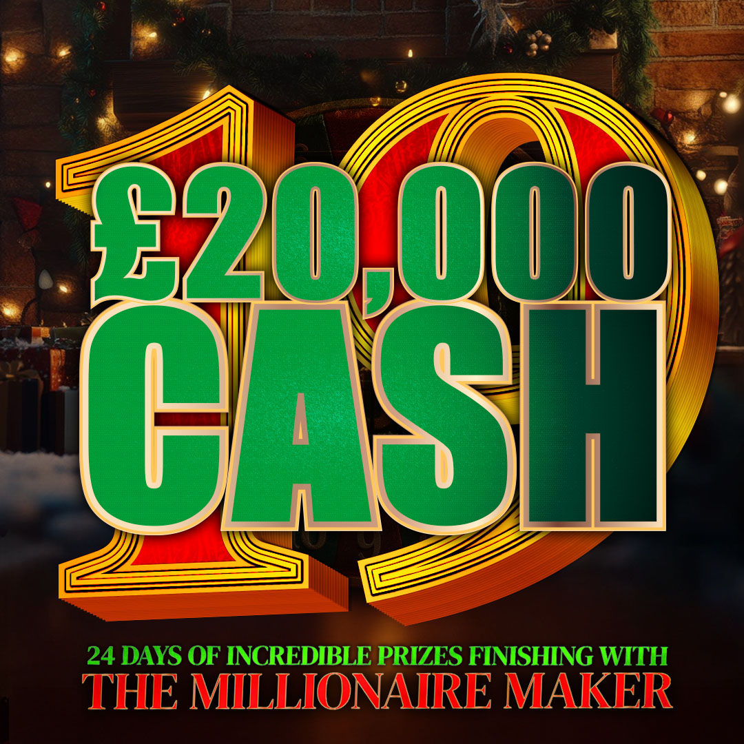 ADVENT DAY NINETEEN - £20,000 | That Prize Guy