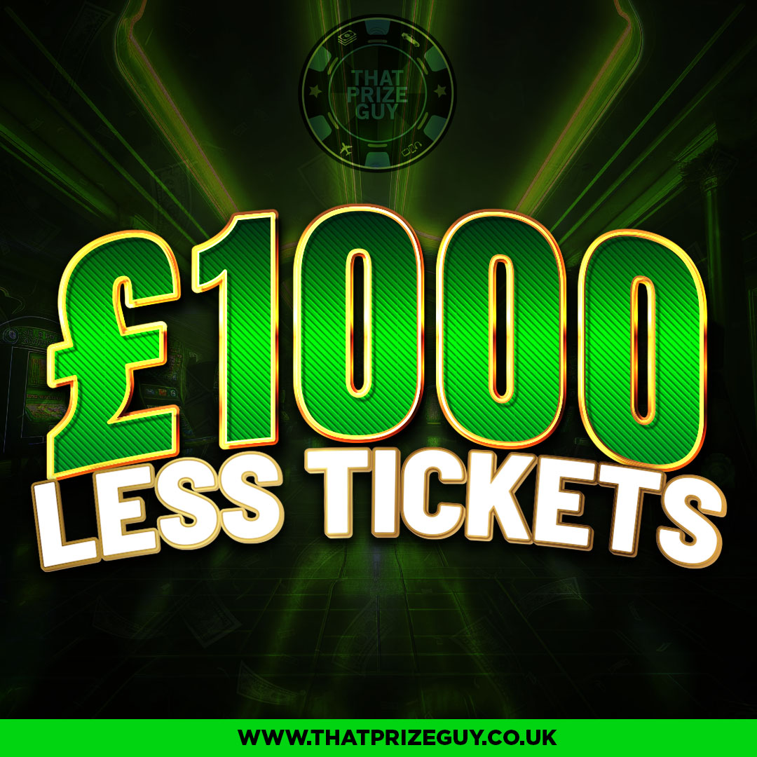 £1000 Less Tickets - Dec #1 | That Prize Guy